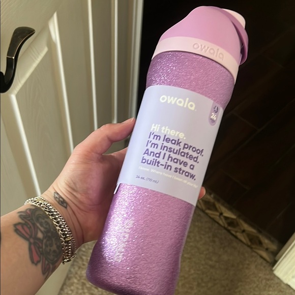 owala | Other | Owala Purple Glitter Water Bottle | Poshmark